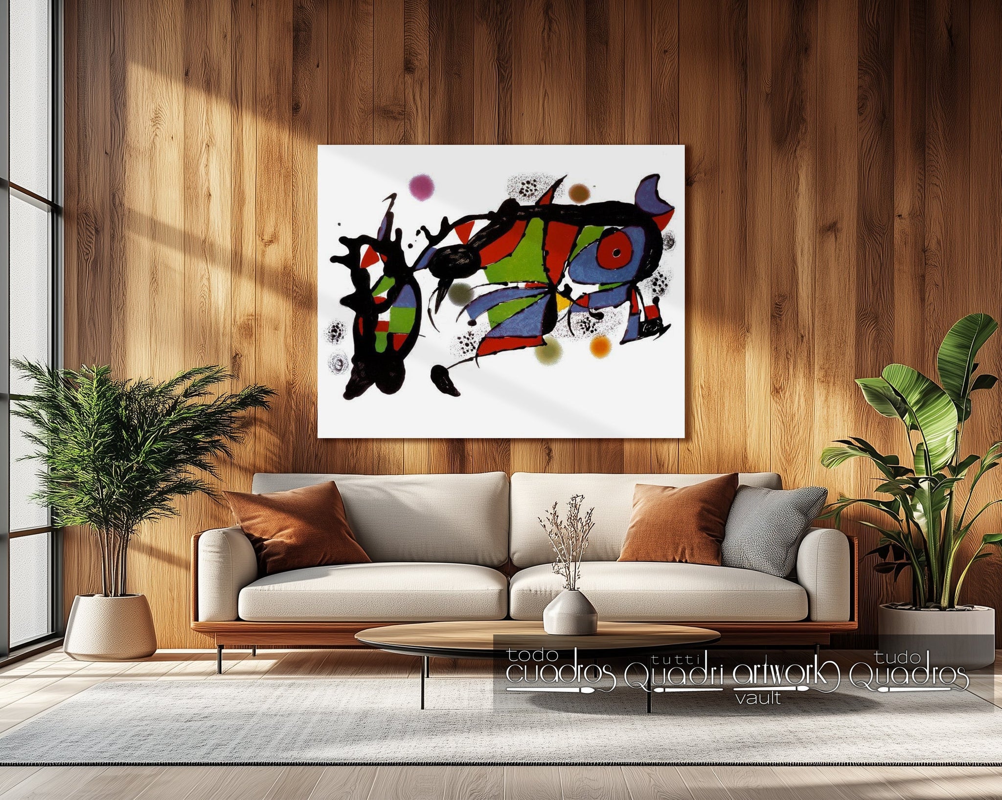 Quadros de Miró, pinturas surrealistas a óleo.